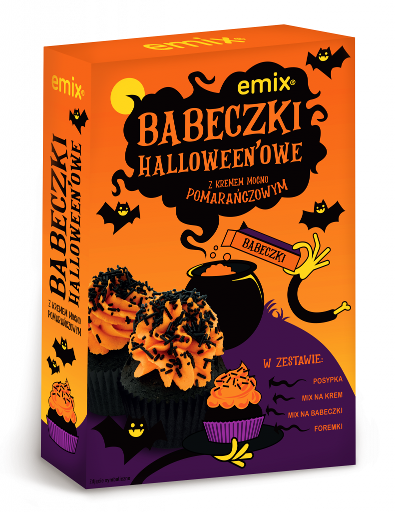 Babeczki Halloweenowe - Emix